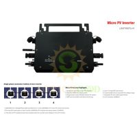 Quality 800W Solar Power Micro Inverter WIFI Enabled Cloud Monitoring For Detailed for sale