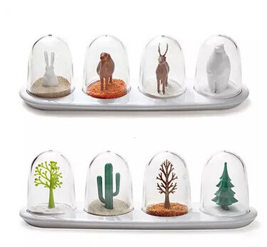 Quality New Eco Four Seasons fitable Spice Shakers promotion gift kitchen tool set customed logo for sale