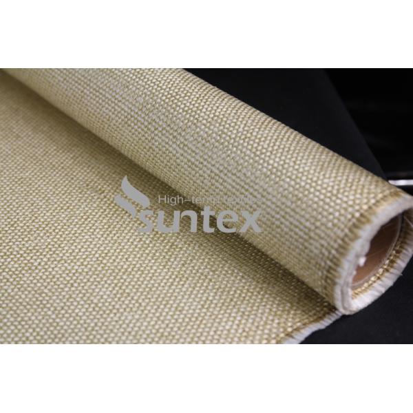Quality Two Sided Vermiculite Coated Fiberglass Fabric For Expansion Joints for sale