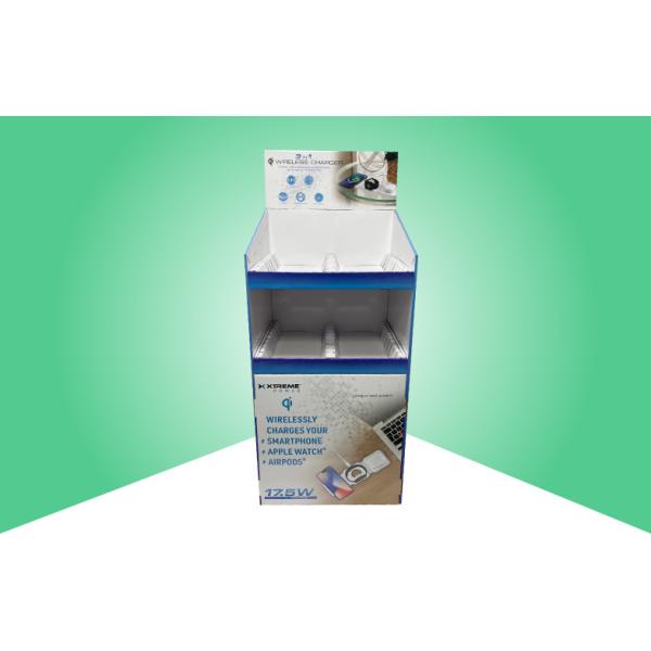 Quality Walmart Cardboard Display Stands Quarter Pallet Display For Selling Wireless for sale