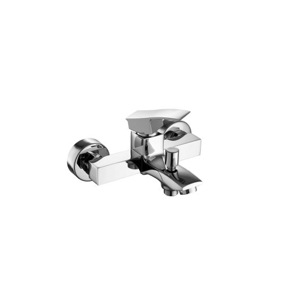 Quality Contemporary Wall Mounted Shower Mixer Taps Brass Material T2041 for sale