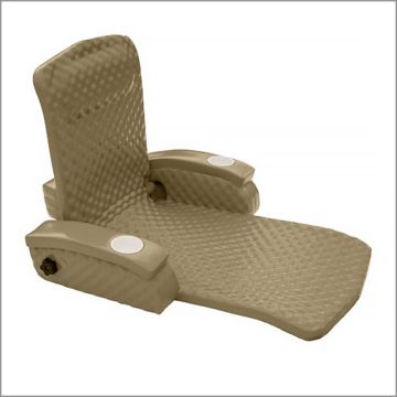 Quality Double Adjustable Foam Pool Lounger Strong Structure Double Needle Stitching for sale