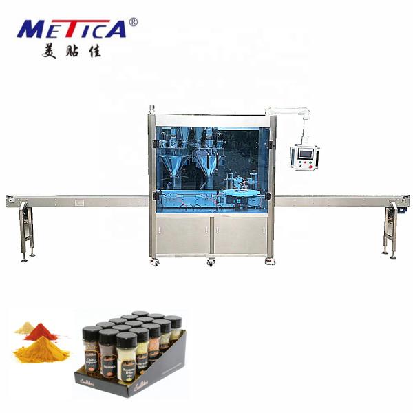 Quality Automatic Monoblock Filling And Capping Machine For Pepper Powder for sale