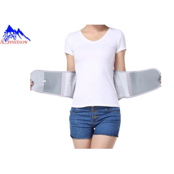 Quality Silicone Cloth Non-slip Gray Waist Support Back Belt Suitable For All Sizes for sale