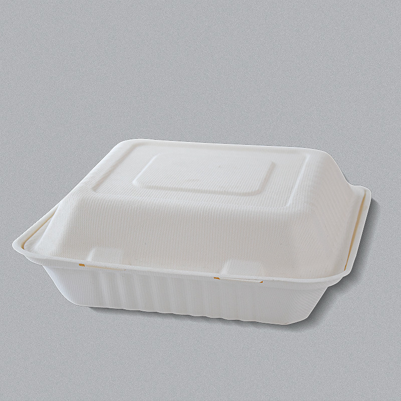 Hot Selling Sugarcane Lunch Box Biodegradable Compostable Food Container