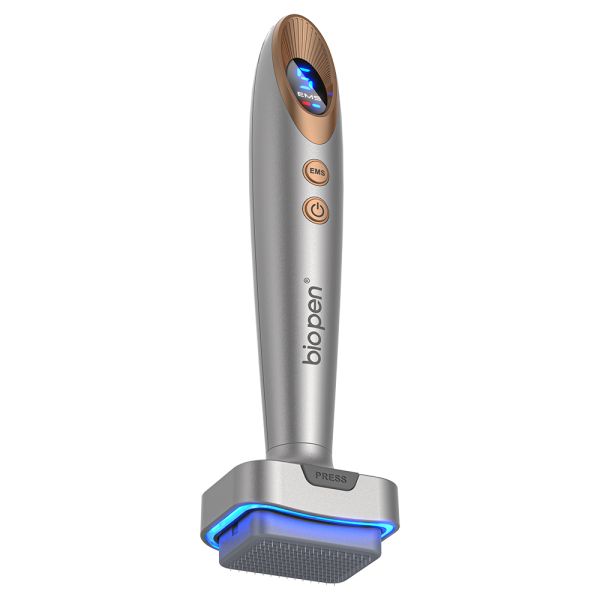 Quality Professional 4D Synergy Follicle Activation Microneedling Device with Wireless Power Model and Red & Blue LED Therapy for sale
