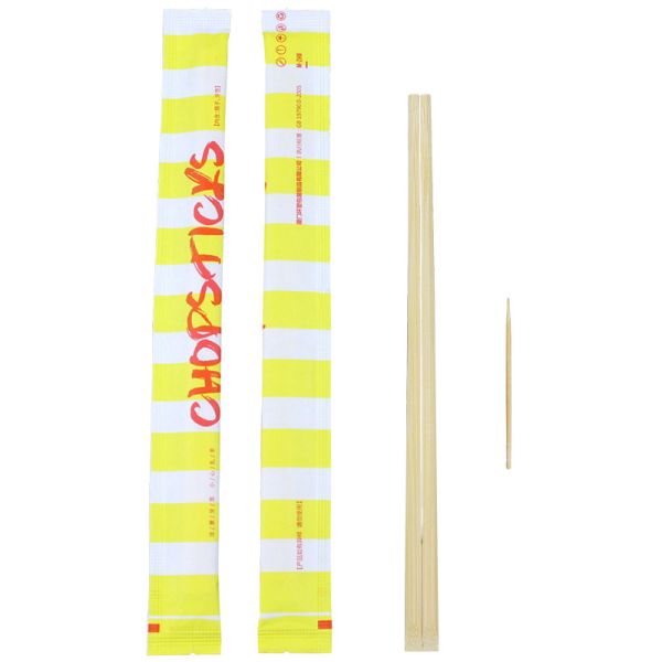 Quality Reasonable Custom Logo Bamboo Chopsticks for Fast Food Services from Commercial for sale