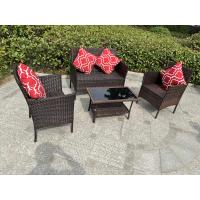 Quality China Factory Wholesale Rattan Sofa Waterproof Design Indoor Outdoor Sofa Table for sale