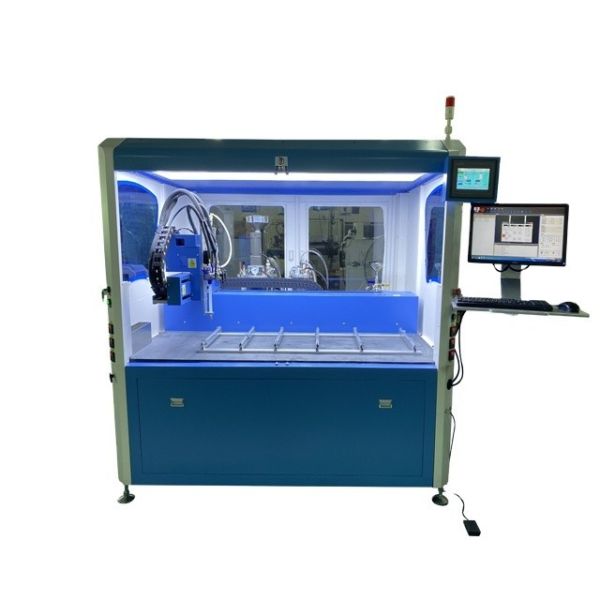 Quality Manufacturing Plant CCD Vision Dispensing System for 2 Components Epoxy Silicones Polyurethane for sale