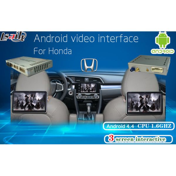 Quality Honda Multimedia Video Interface Android Navigation , Headrest Dispaly , Mobile for sale