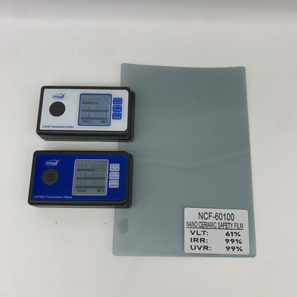 Quality 3mil Thickness 61% VLT 99% IRR Nano Ceramic Safety Film for Car Window Solar Insulation for sale