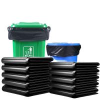Quality Household Industrial Customed Disposable Trash Bag Heavy Duty Black Plastic for sale
