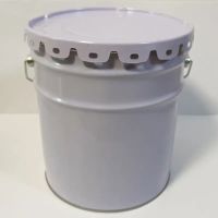 Quality Iron Metal Paint Bucket With Removable Lids And Custom Logo For Industrial Use for sale