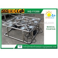 Quality 34 Kgs Musical Dancing Water Fountain , Outdoor Water Fountains With Controller for sale