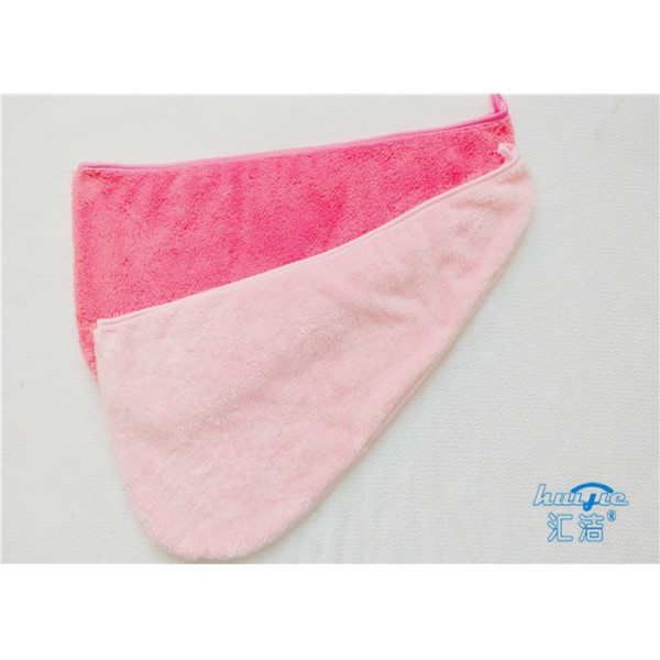 Quality Microfiber Quick Water-Absorbing Wet Hair Wrap Turban Towel , Fast Drying Towels for sale