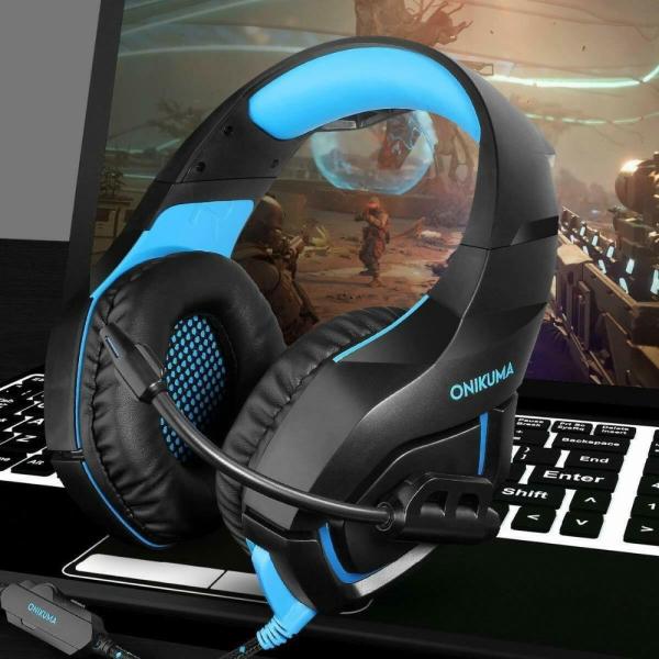 Quality 117dB 2.2kohm ONIKUMA K1 Wired Gaming Headset With Microphone for sale