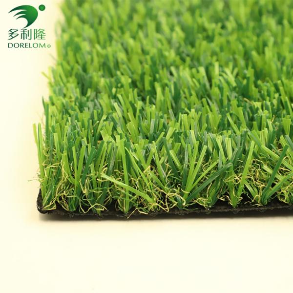 Quality Green Non Infill Artificial Grass 25mm for Sports in Commercial and Residential Areas for sale