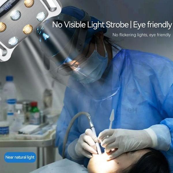 Quality Durable 30000LUX Dental Chair LED Light , Multiscene Surgical Dental Light for sale