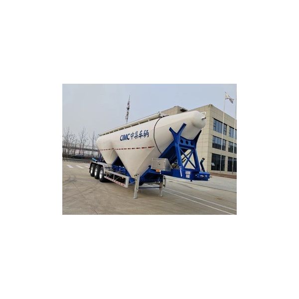 Quality CIMC Latest Design Of Food Grade High-strength Flour Bulk Flour Tank Trailer for sale