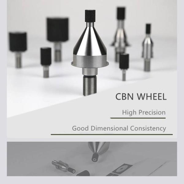 Quality Cylindrical Shaped Diamond CBN Grinding Wheel Bearing Industry for sale