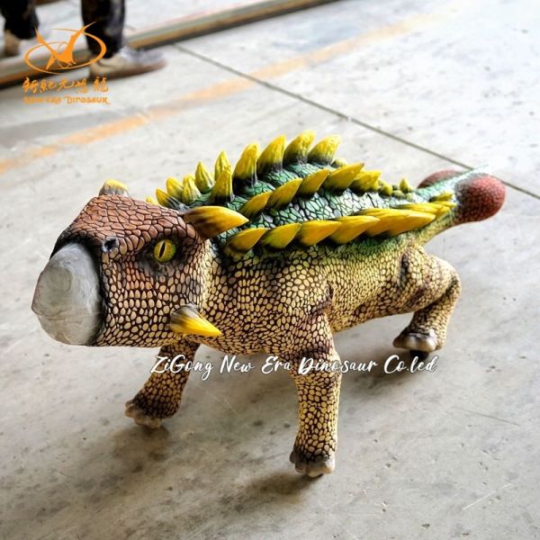Quality Interactive Mechanical Dinosaur Intelligent Baby Dinosaur with 3-50m Size Customized Color and Steel Frame Silicone Rubber for sale