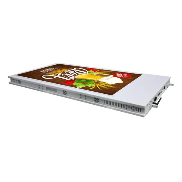 Quality hanging double sided lcd display for sale