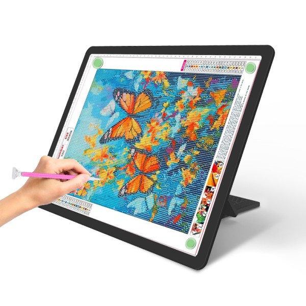 Quality Unisex Led Light Pad Drawing Board Providing 9 Adjustable Angles and 6 Brightness Levels Suitable for Young Artists for sale