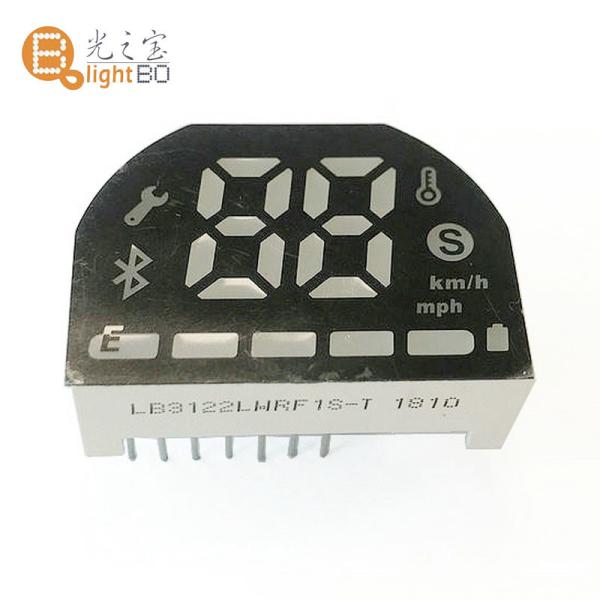 Quality Common Cathode 15mA 70mcd 7 Segment Display Module For Electric Scooter for sale