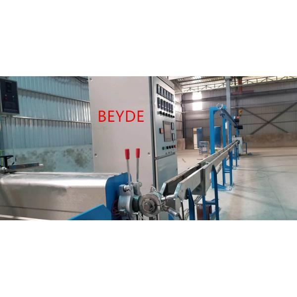 Quality High Speed 60+25 Sheath Wrapping Cable Extrusion Machine With Spark And Testing for sale