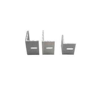 Quality Single Side Aluminum Angle Corner Bracket Outdoor Iron Corner Brackets for sale