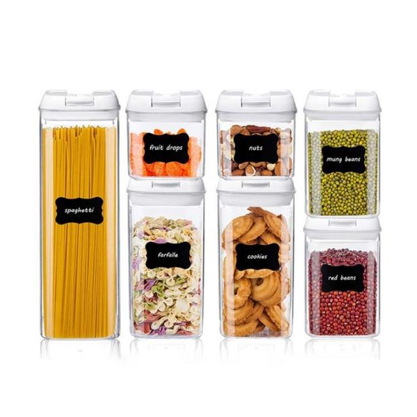 Quality Kitchen Organization Food Airtight Storage Containers 7 Pack for sale