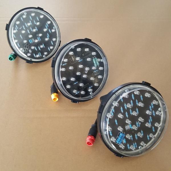 Quality Rotable Detachable Lenses 100MM Mini LED Module Traffic Light Par for sale