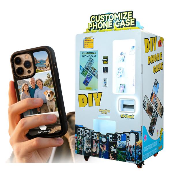 Quality 360PCS Phone Case Printing Vending Machine for sale