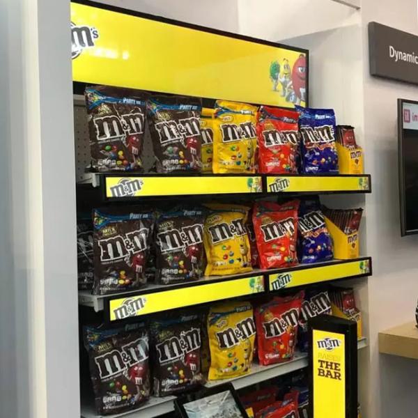 Quality 120cm Supermarket Shelf Edge Stretched Bar LCD Display for sale