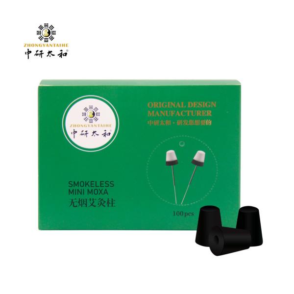 Quality Carbonization Moxibustion Stick , Pure Smokeless Moxa Rolls for sale