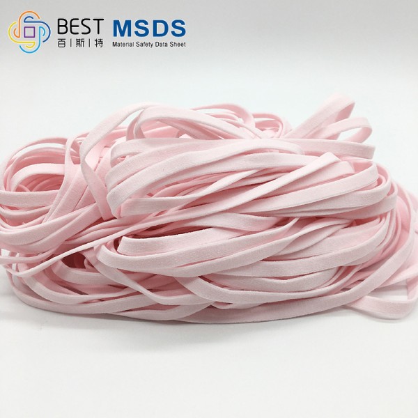 Quality Pink Elastic Band For Mask Earloop 5mm Width for sale