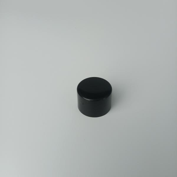 Quality PP Material Black or Custom Color Threaded Plastic Caps for Length Tube for sale