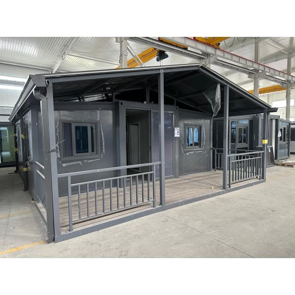 Quality Modern Mobile Living Solution Expandable Container House with Aluminum Window for sale
