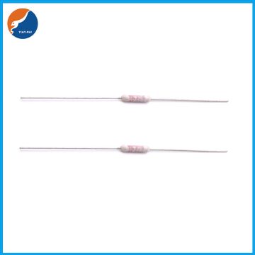 Quality 1A 2A 250V SEFUSE Thermal Cutoff Fuses 76C - 225C Axial Lead Fuse for sale