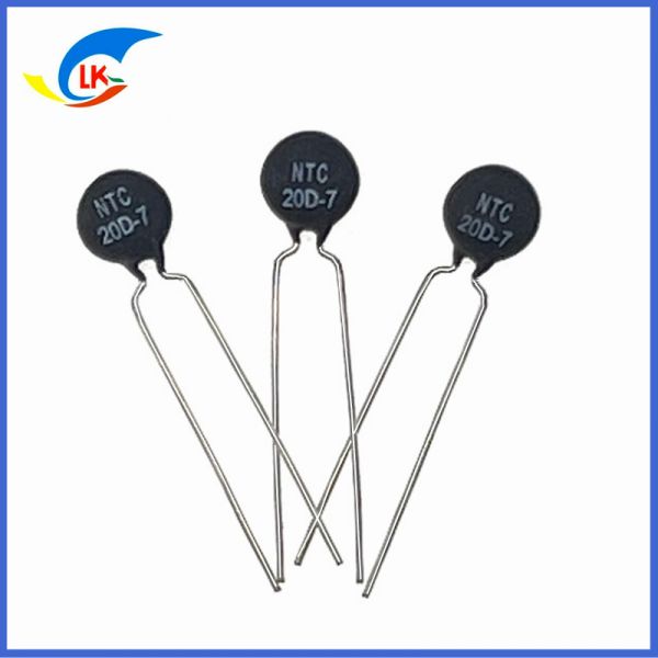 Quality Small MF72 20D-7 NTC Power Thermistor For LED Power Ballast Inrush Current Suppression for sale