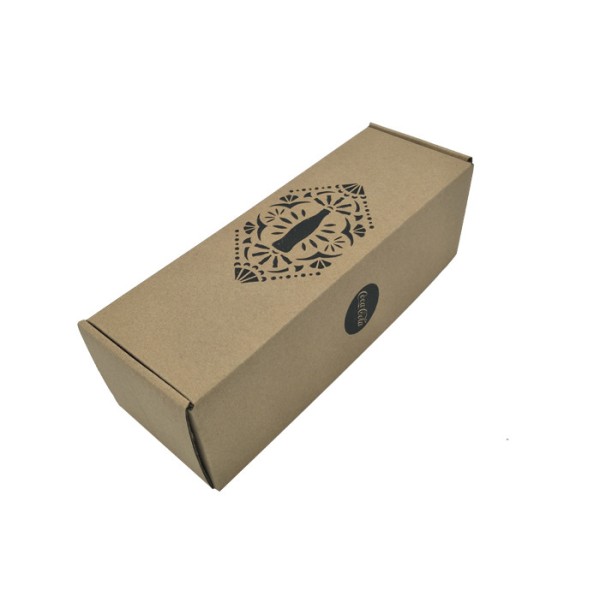Quality Custom Made Strong Large Flat Cardboard Boxes Logo Printed And Handling for sale