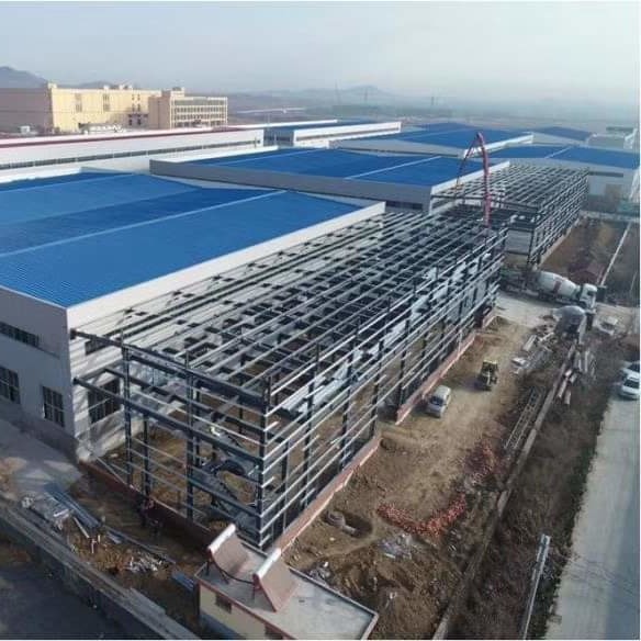 Quality Metal Prefab Prefabricated Steel Warehouse Structure Sheds Prefabricated Wide Span Steel Warehouse Building for sale