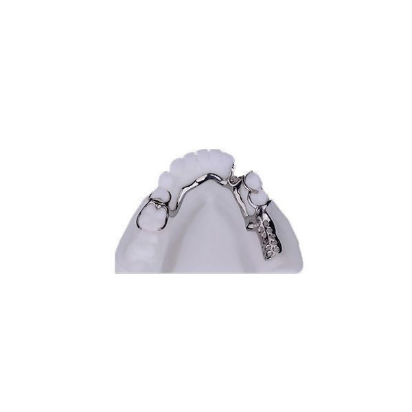 Quality High Purity Titanium Partial Dentures Surface Polishing And Anti Bacterial Spot for sale