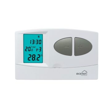 Quality Weekly Programmable Manual Override Mode Digital LCD Display Thermostat for sale