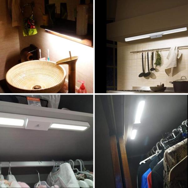 Quality 50LM 2.5W Battery Powered Led Motion Sensor Light / Rechargeable Led Cabinet for sale