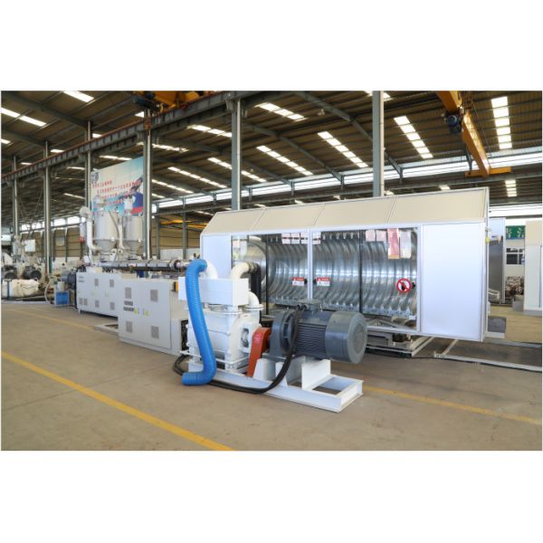Quality Customizable  Full Automatic Water Cooling PE Plastic DWC Pipe Machine Production Line for sale