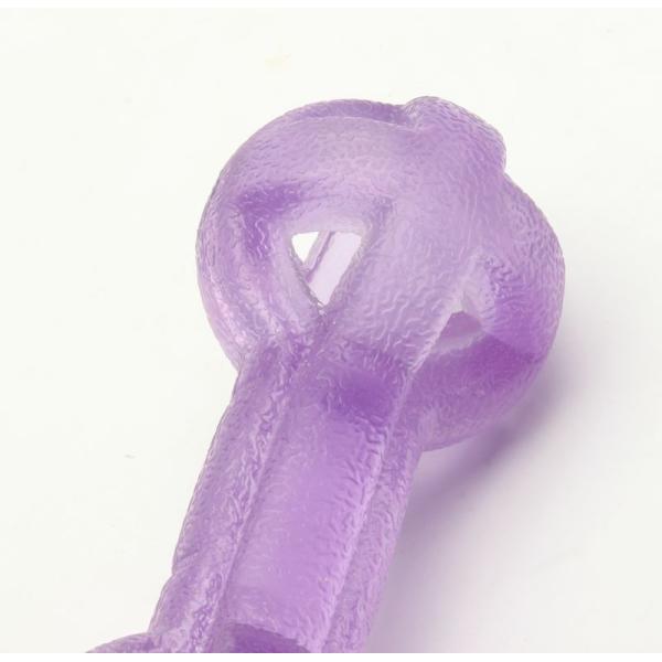 Quality Eco-friendly durable dog chew toy rubber TPR for sale