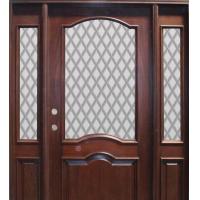 China beveled glass panels for wooden door factory