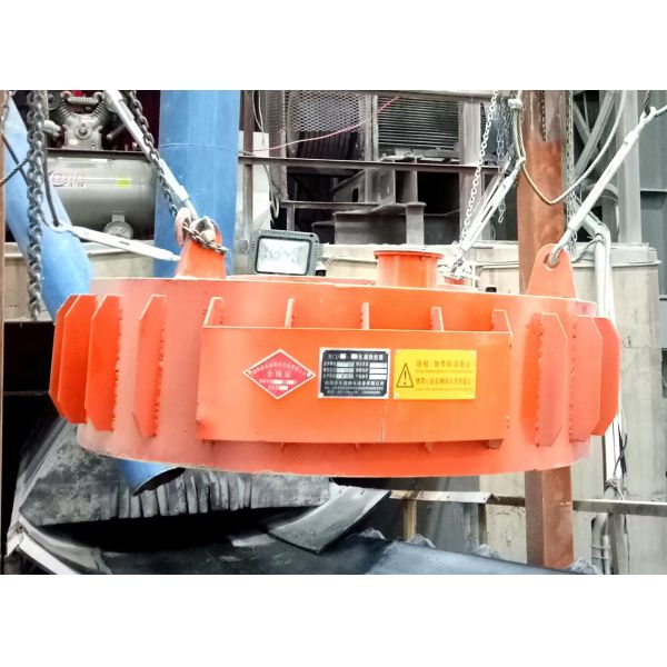 Quality Electric Magnetic Iron Remover / Electromagnetic Iron Remover with Deep Magnetic Field for sale