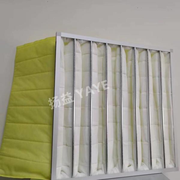 Quality Customizable Medium Efficiency Pocket Filters HVAC Bag Filter for sale